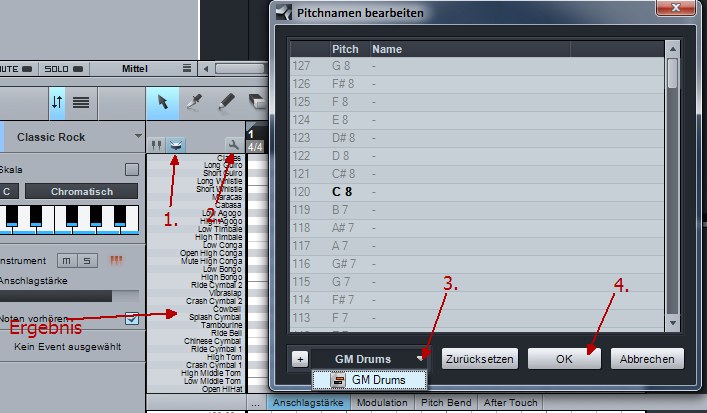 Guitar Pro Drum Mapping in Studio One | RECORDING.de